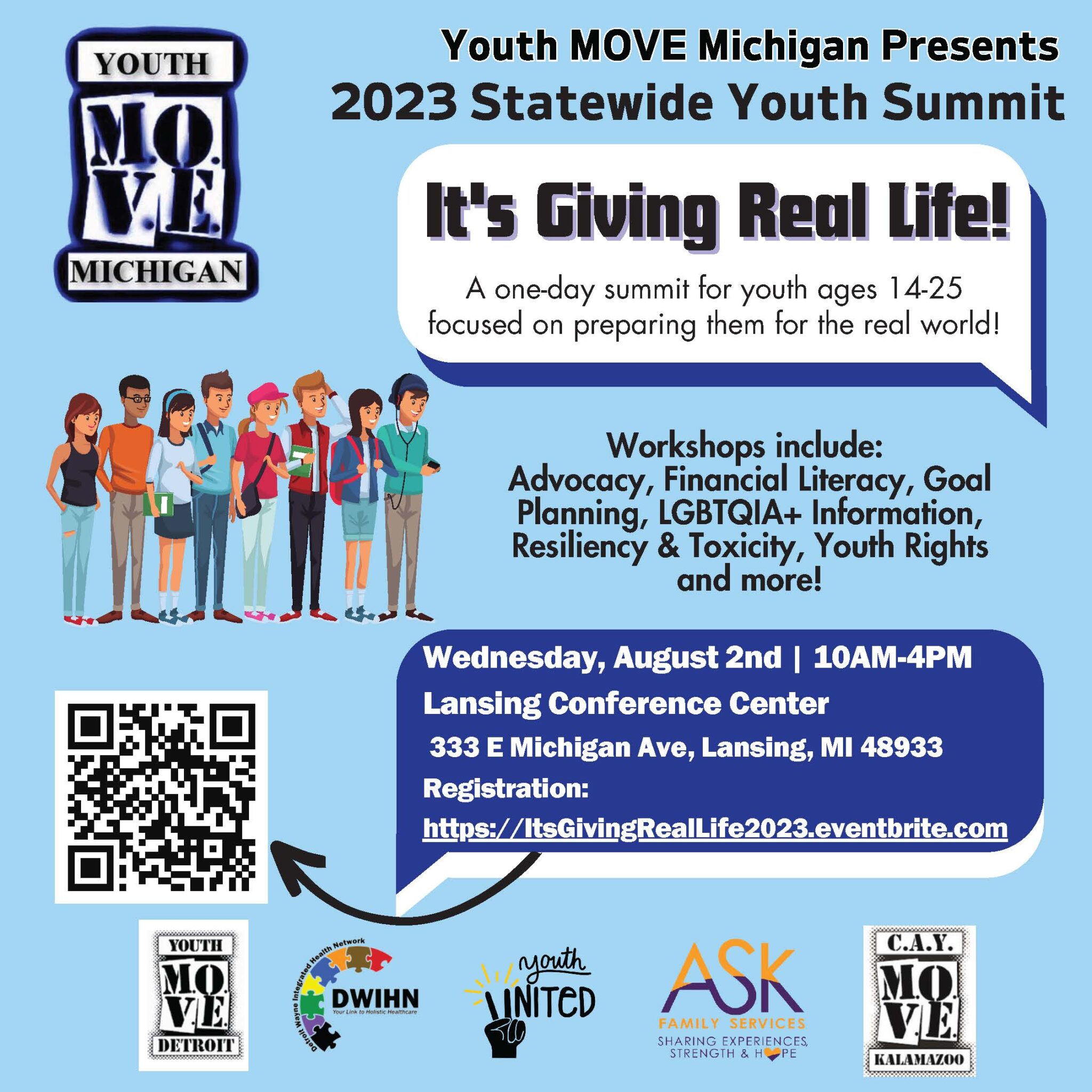 Youth MOVE Michigan 2023 Statewide Youth Summit - ACMH