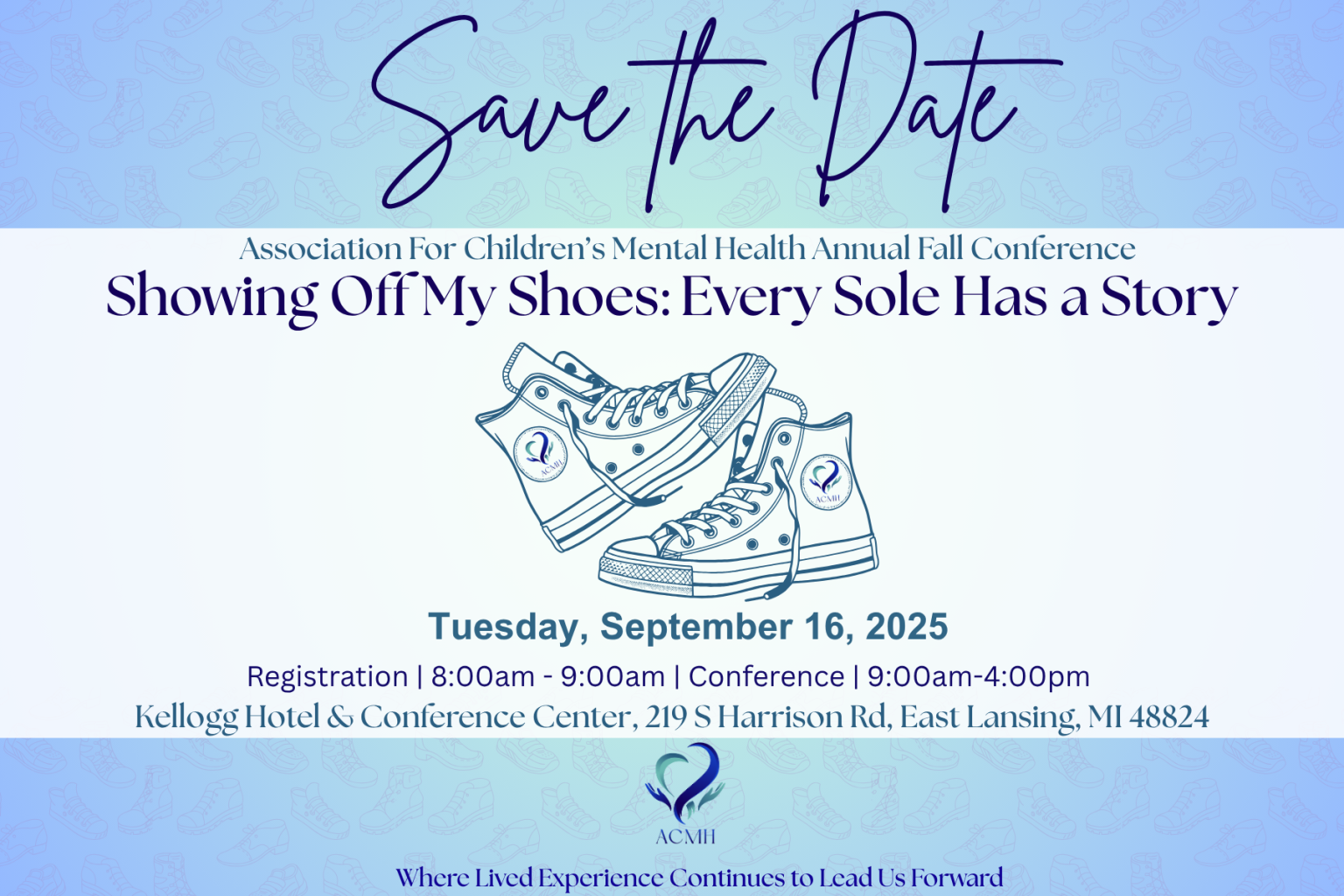 2025 ACMH Fall Annual Conference, Showing Off My Shoes: Every Sole Has ...